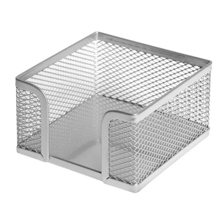 Suport Cub Hartie Forofis Plasa Metal Argintiu - eMAG.ro