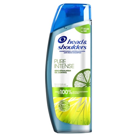 Sampon Head & Shoulders, Pure Intense, Oil control, 500 ml - eMAG.ro