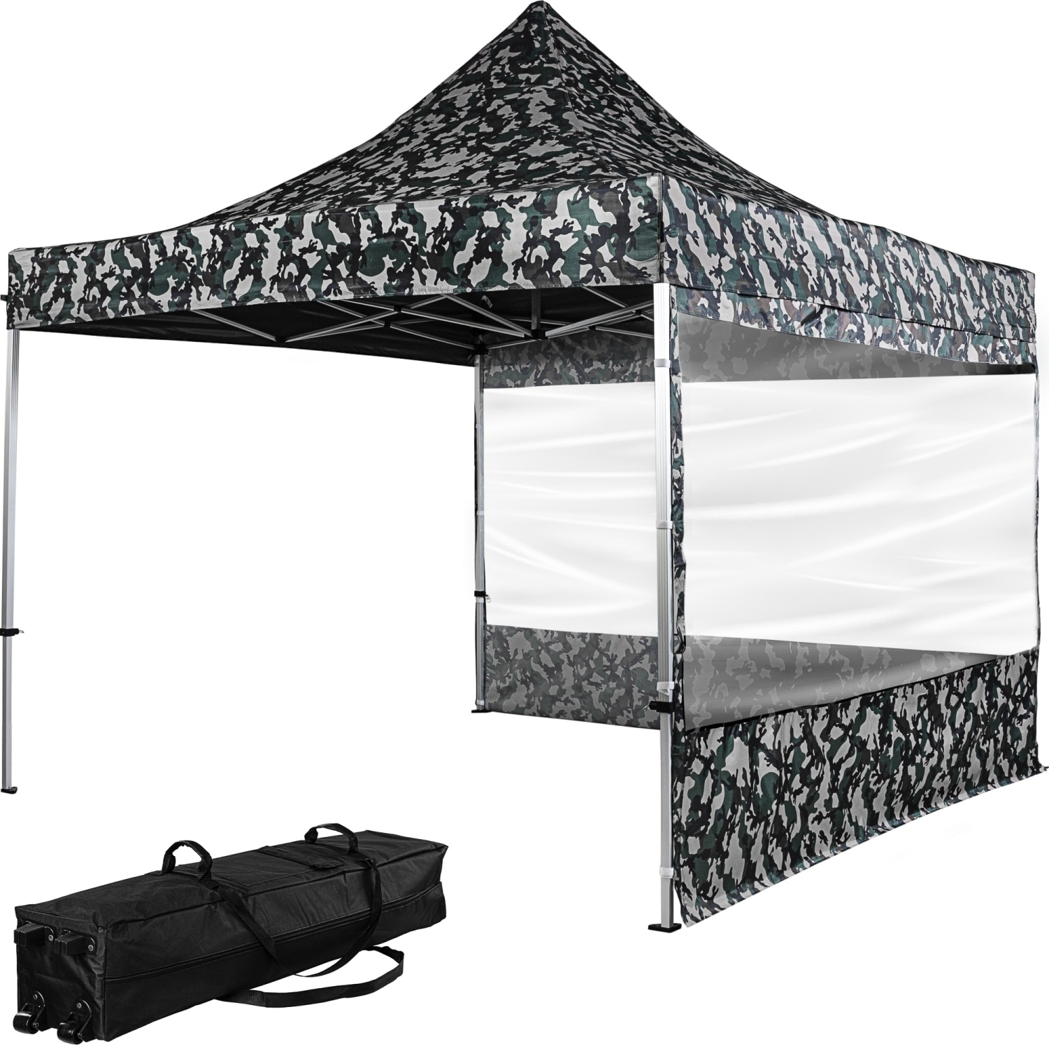 Pavilion pliabil PRO cu 2 sectiuni laterale cu fereastra, 3 x 3 m ...