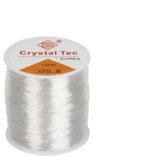 Ata elastica transparenta pentru bratari si decoratiuni, rezistenta la ...