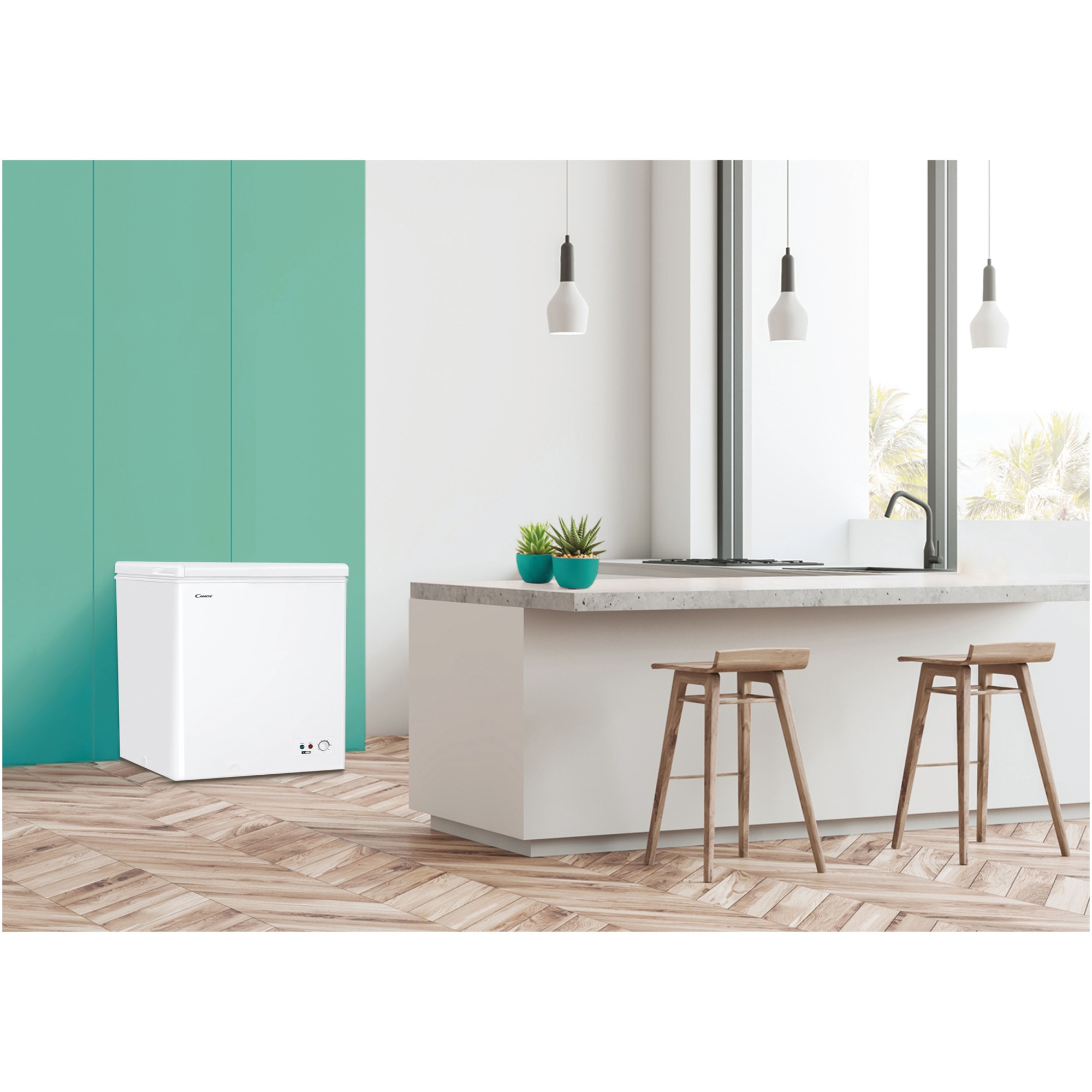 Lada frigorifica Candy CCHH 100E, 97 l, Clasa E, H 85 cm, Alb - eMAG.ro