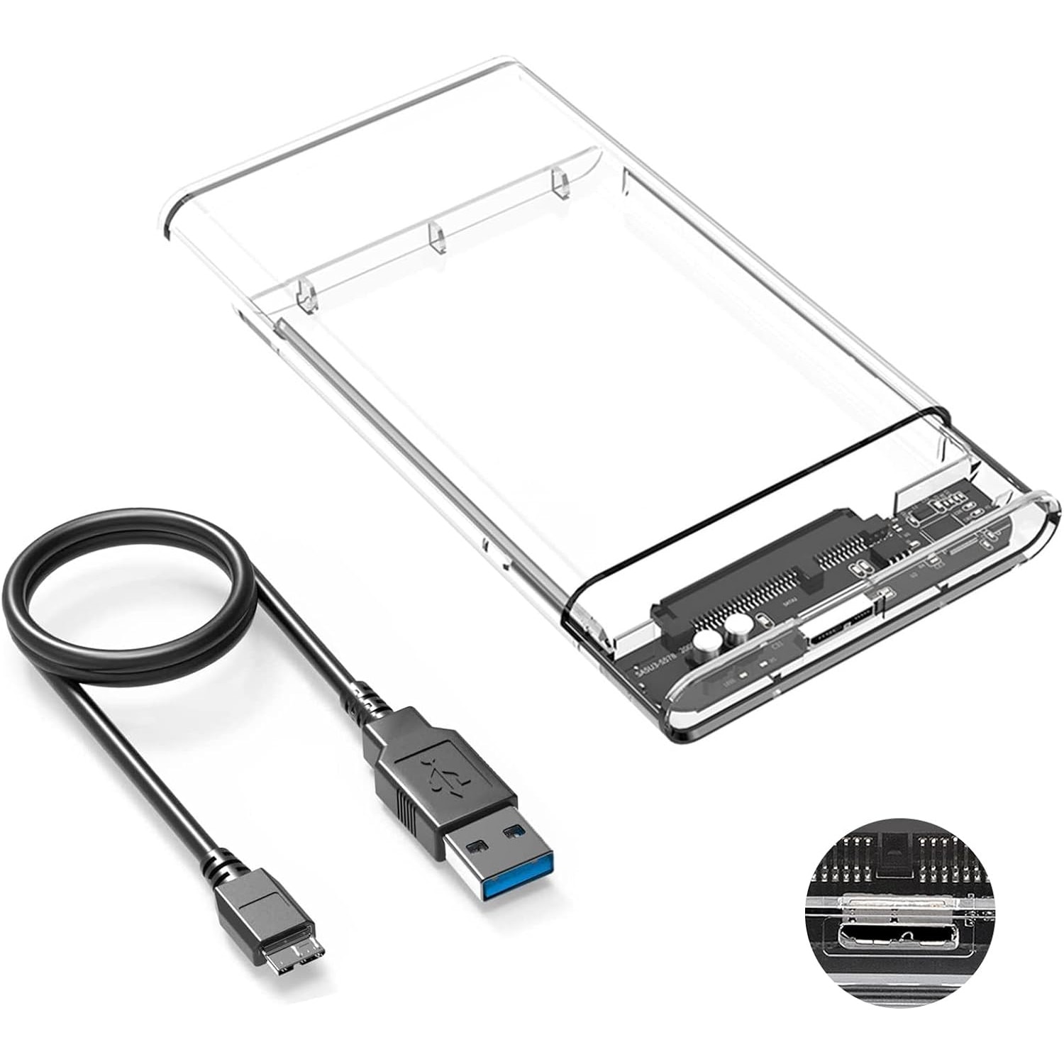 Carcasa Rack Hard-disk, Accelerare UASP, USB 3.0, SATA III, 2.5 inch ...