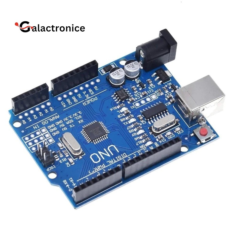 Placa dezvoltare compatibila Arduino UNO R3, CH340G cu cablu USB - eMAG.ro