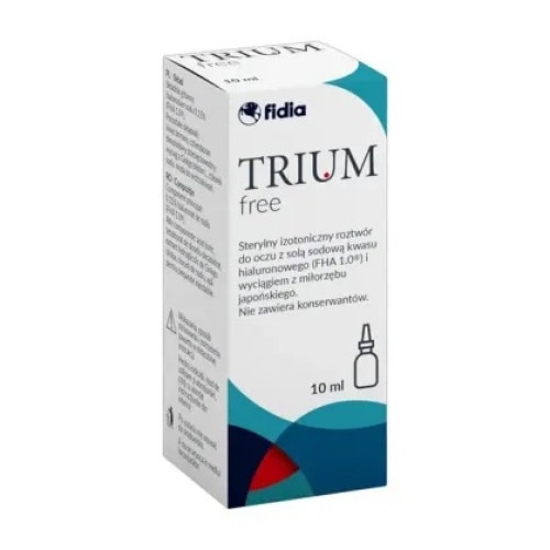 Picaturi pentru ochi, Trium Free, Fidia 10 ml - eMAG.ro