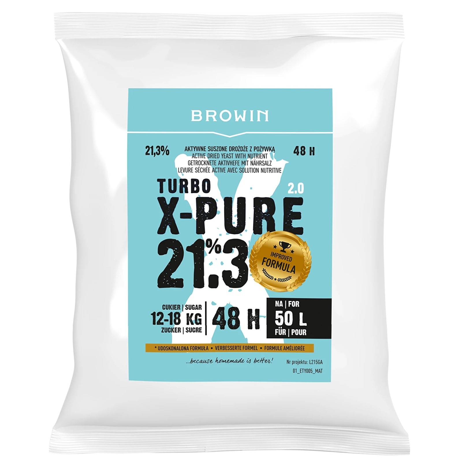 Drojdie distilate Turbo X-PURE 250g - eMAG.ro
