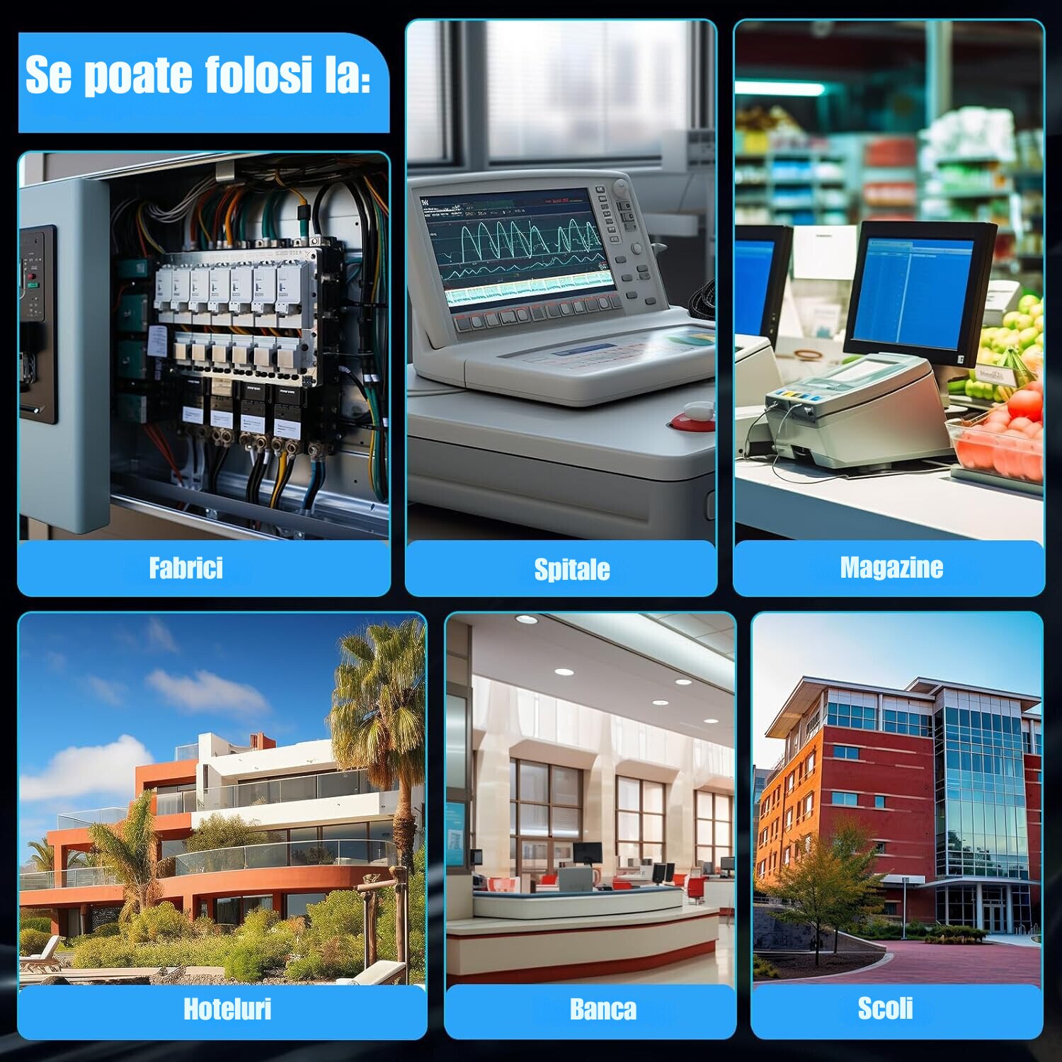 Comutator de transfer automat trifazic 4P retea sau sursa auxiliara ATS ...