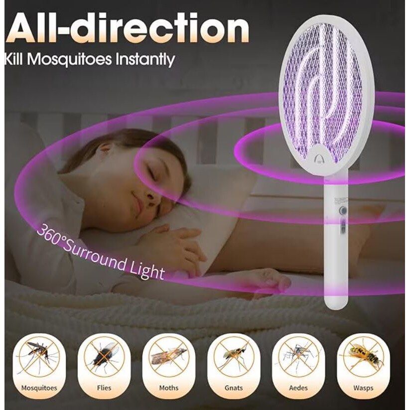 Paleta electrica Anti Insecte xpress sales®, muste si tintari ...