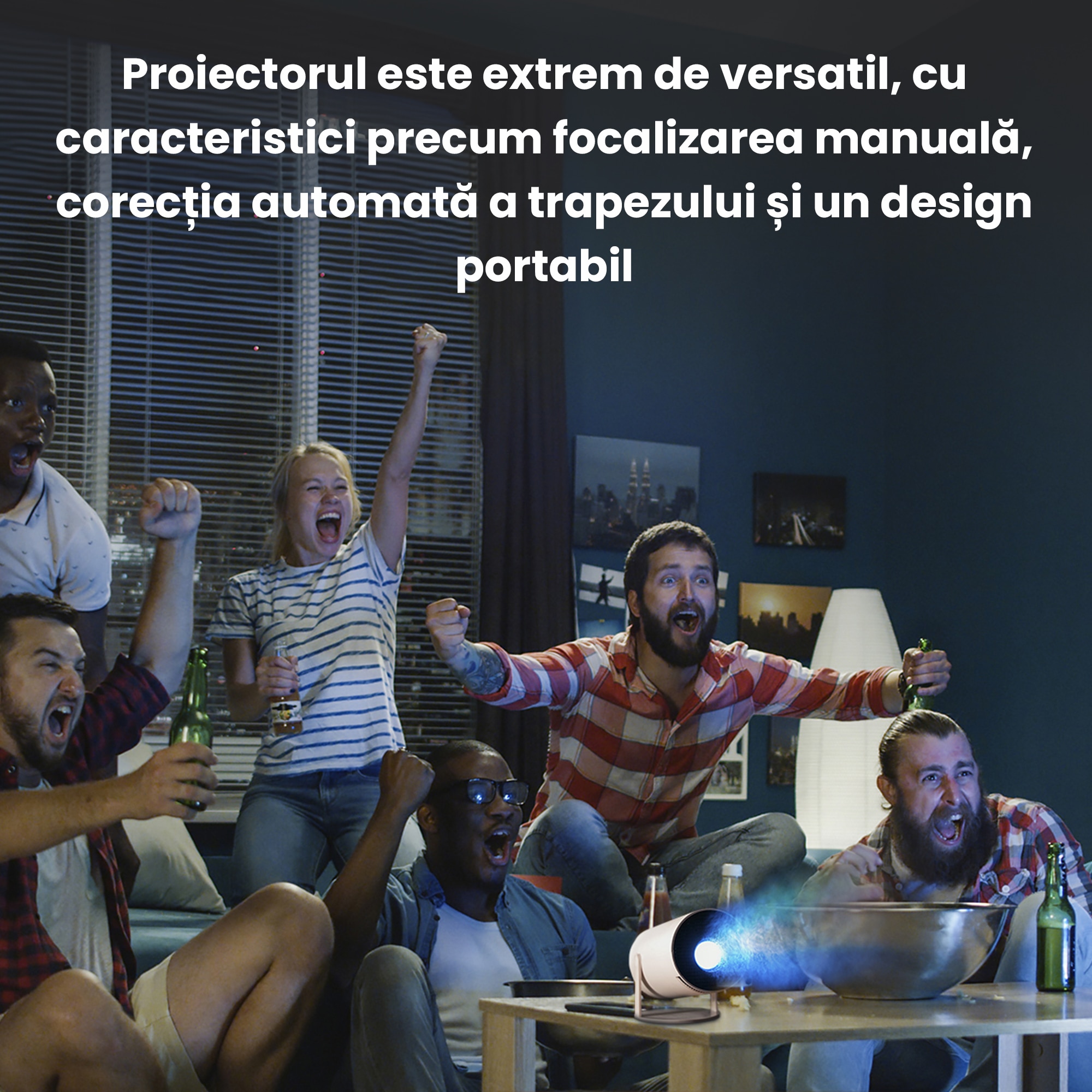 Videoproiector portabil, Extralink Smart Life Smart Projector, ESP-Mini ...