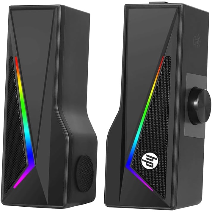 Soundbar HP DHE6005 6W, 360 surround sound, LED multicolor - eMAG.ro