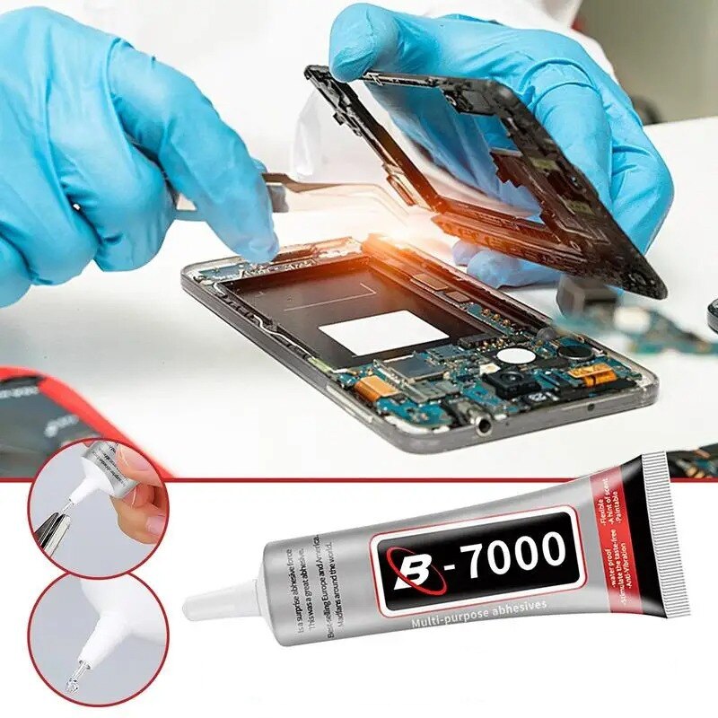 Kit reparatii telefoane, ER4, 24 piese, pentru ecrane/carcase, cu husa ...