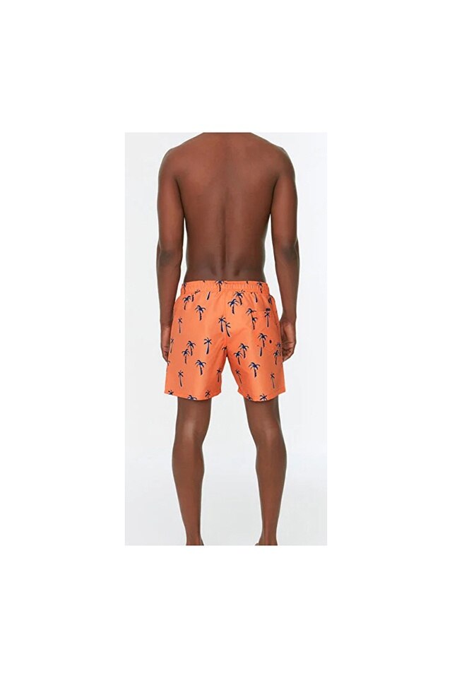 Pantaloni de plaja barbati, MENZ®, model Palms - eMAG.ro