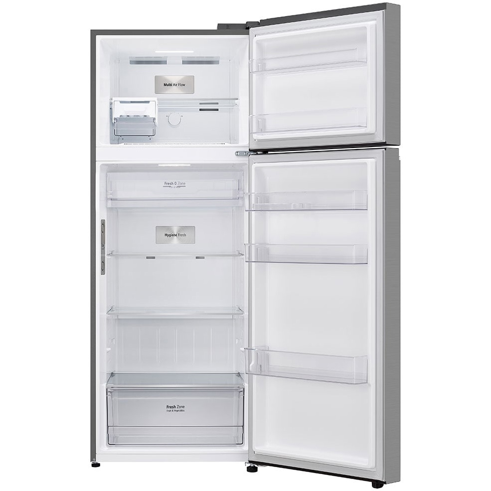 Frigider cu doua usi LG GTBV44PYBKD, 461 l, No Frost, Clasa E, Display ...
