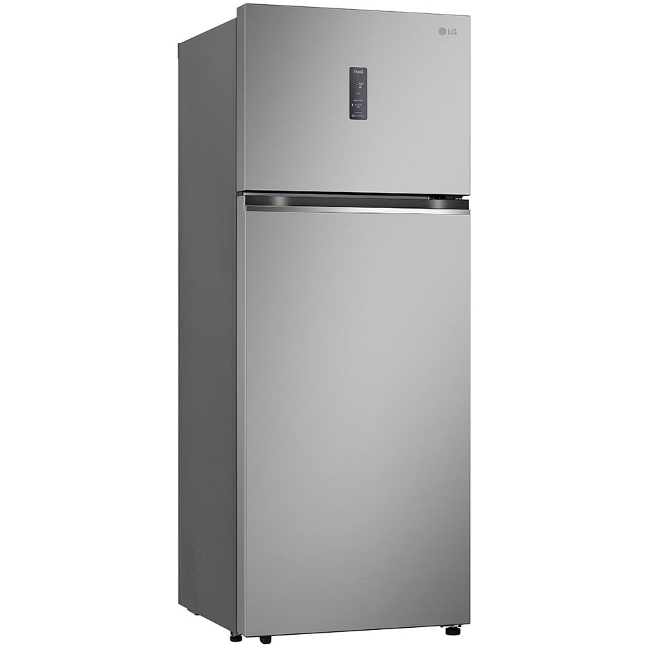 Frigider cu doua usi LG GTBV44PYBKD, 461 l, No Frost, Clasa E, Display ...