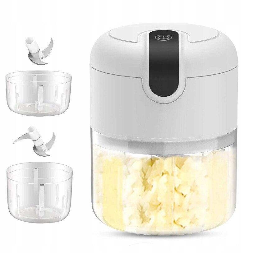 Mini tocator electric pentru legume si fructe, Zola, 12x9 cm, din ...