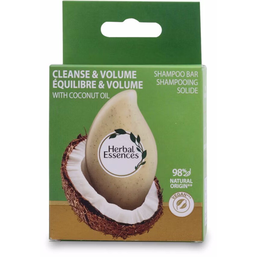 Sampon solid pentru volum cu ulei de cocos, Herbal Essences Cleanse ...