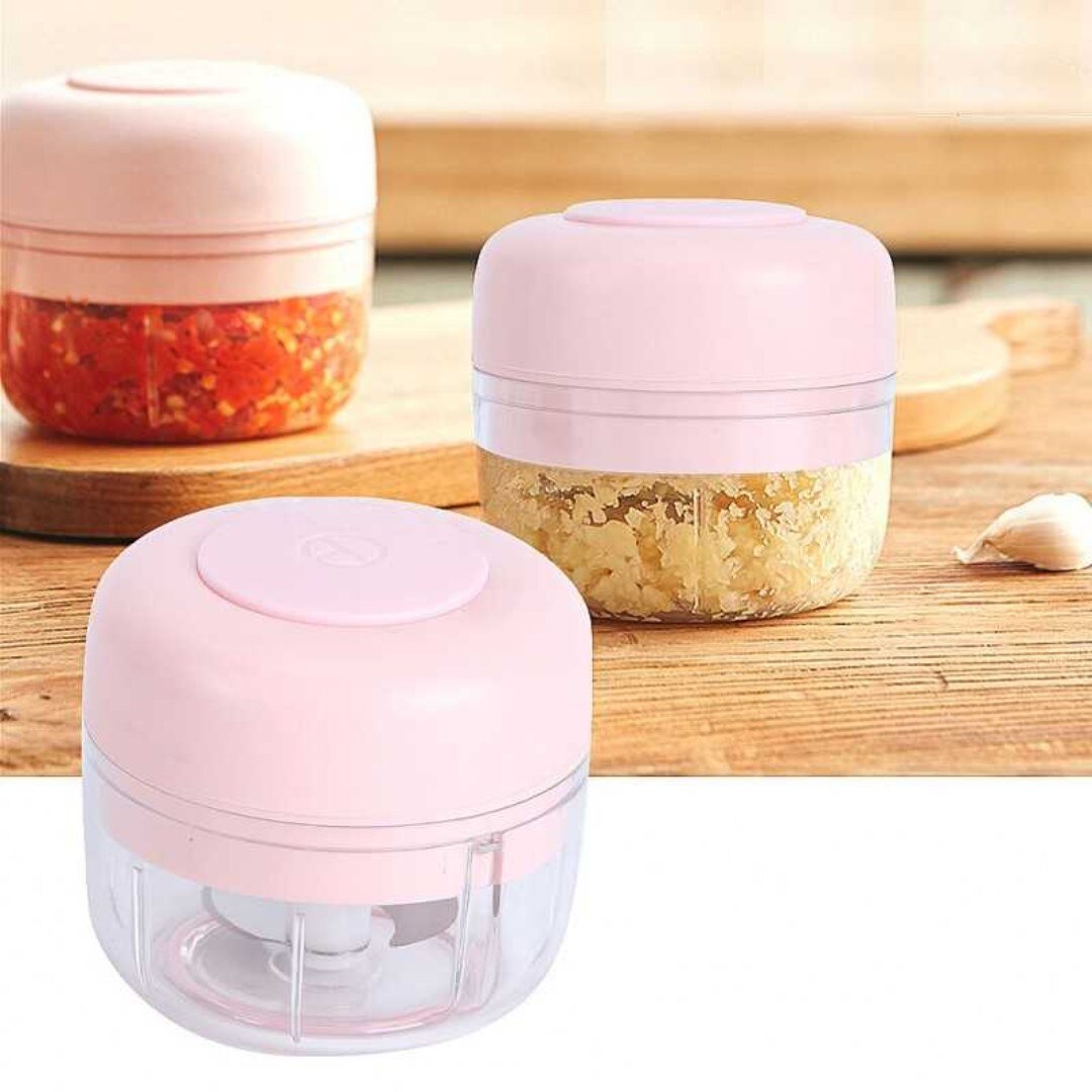 Mini Tocator Electric PENDAN, Portabil, Pentru Usturoi, Nuci, Carne si ...