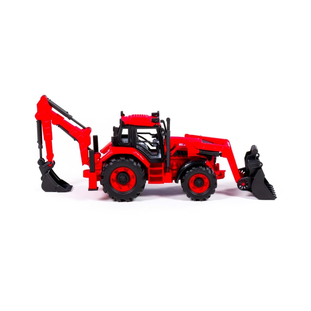 Tractor Polesie, cu excavator si incarcator - eMAG.ro