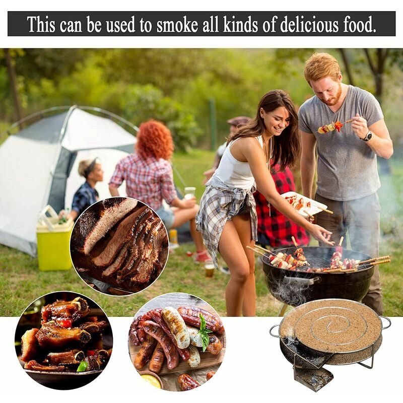 Generator de fum rece Tovbmup, din otel inoxidabil, argintiu, 19.5x18 ...