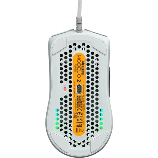 Mouse Glorious Model O 2 PRO, 26000 DPI, Ultralight 59g, 6 butoane, Alb ...