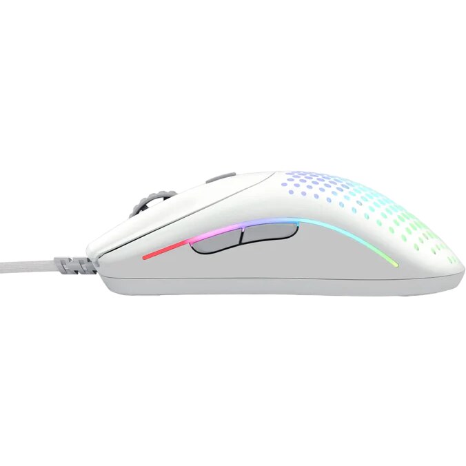 Mouse Glorious Model O 2 PRO, 26000 DPI, Ultralight 59g, 6 butoane, Alb ...
