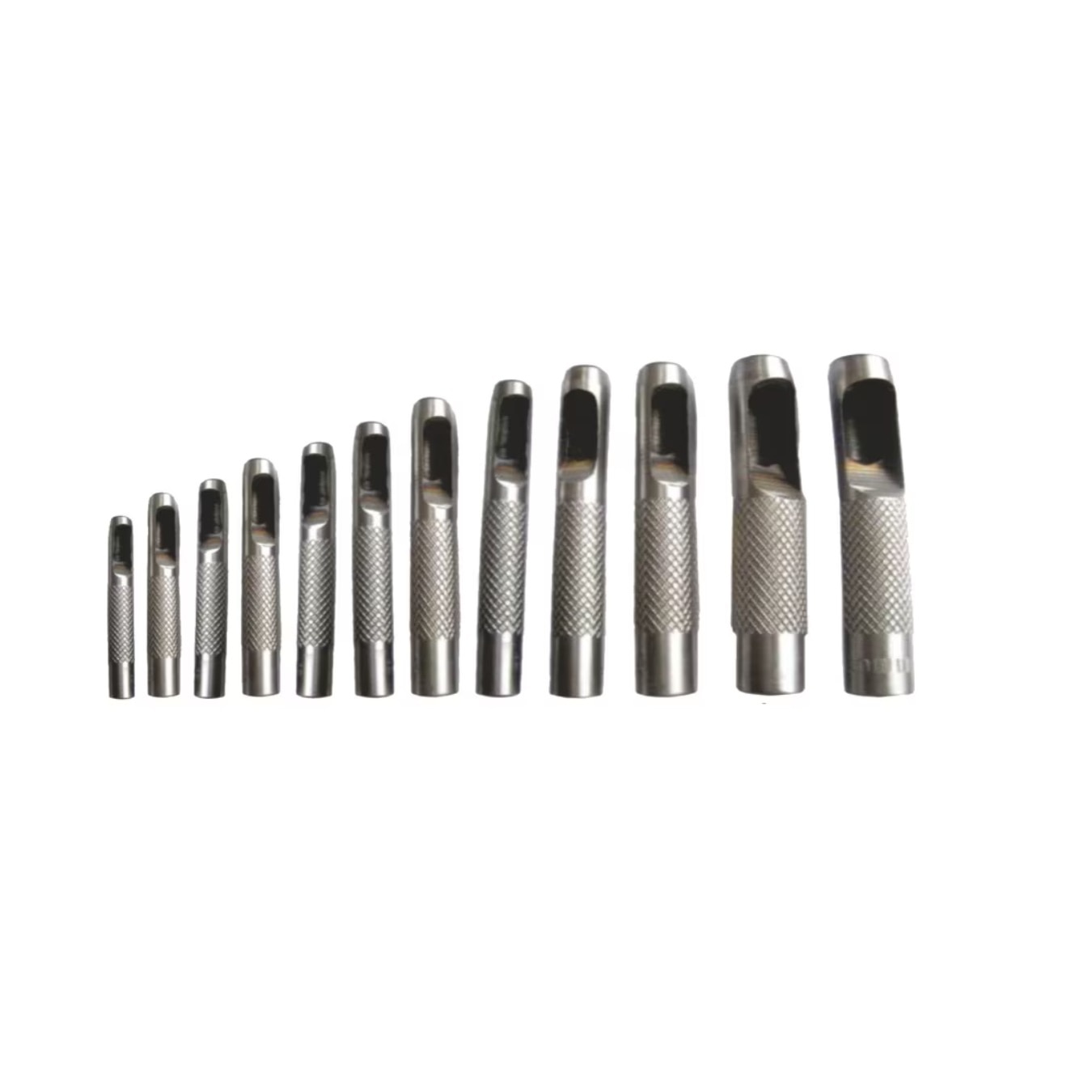 Set 12 buc. preducele (perforatoare) pentru piele, cauciuc, marime 3 mm ...
