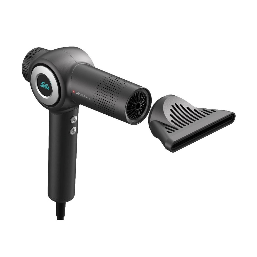 Uscator de par Solis, AirVolution, tehnologie ionizare, display LCD, 4 ...