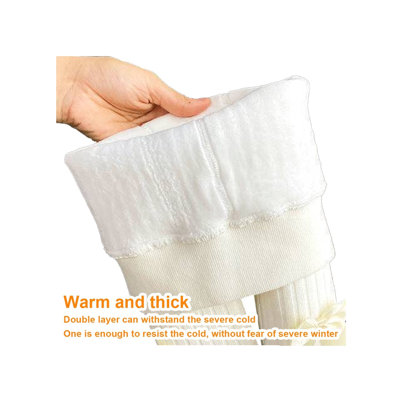 Dresuri copii QttvbTna, termice, opace, alb - eMAG.ro