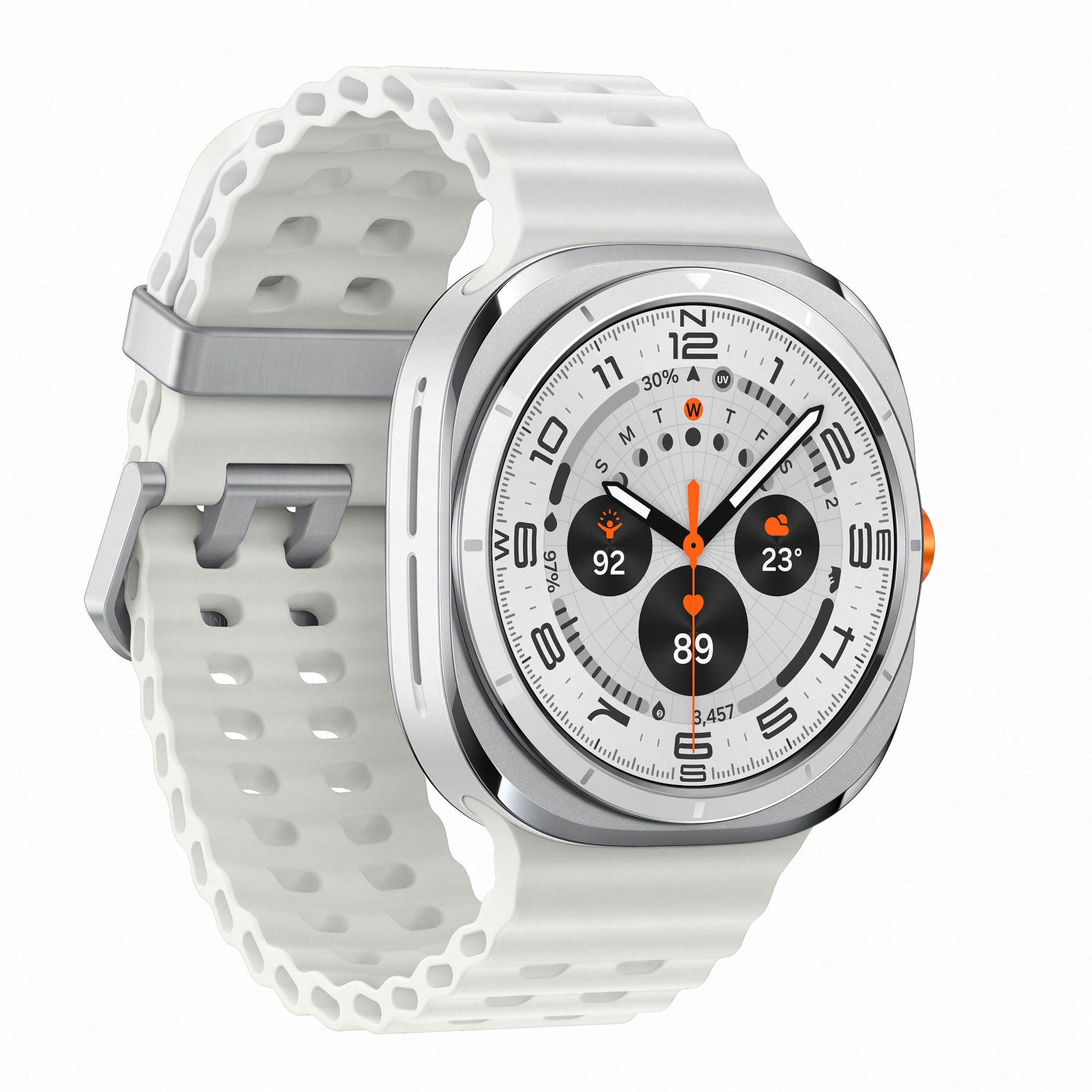 Samsung Galaxy Watch Ultra, 47mm, LTE, Titanium White - eMAG.ro