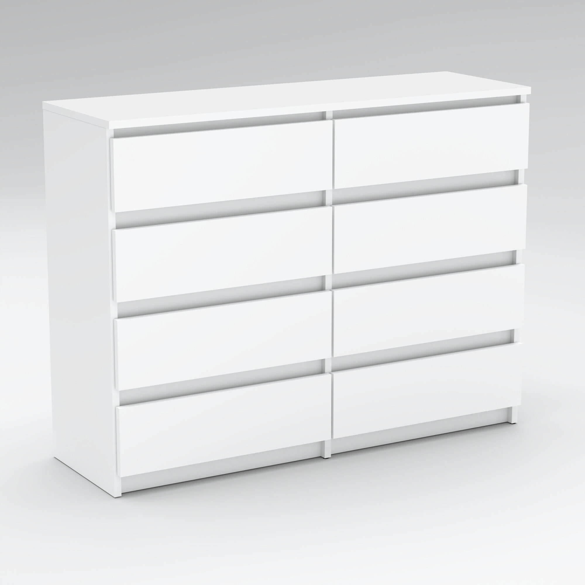 Comoda, Stiv-Meble, Model HIT KDH_BMBM, Cu 8 Sertare Spatioase, Design ...