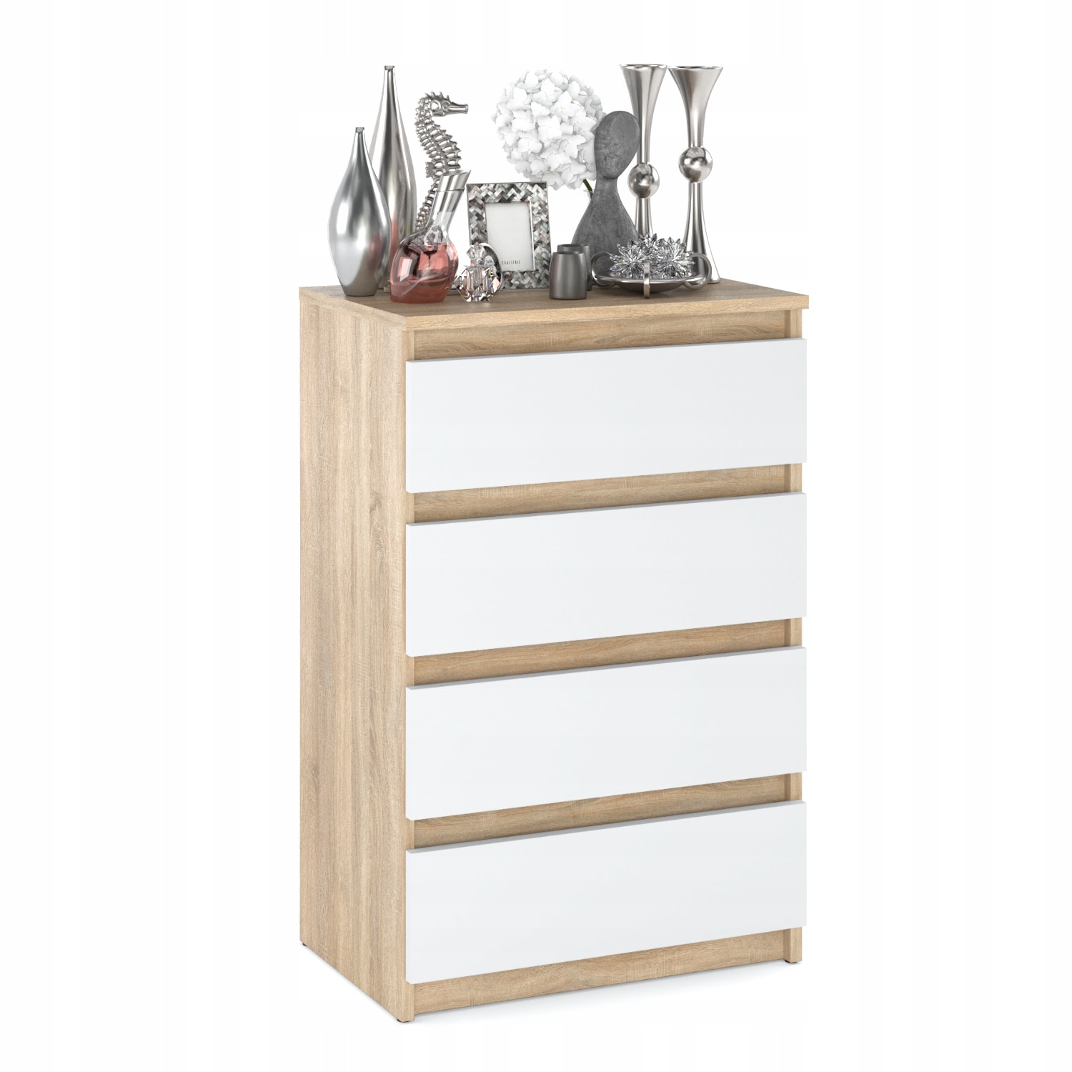 Comoda, Stiv-Meble, Model HIT KMH_SOBM, Cu 4 Sertare Spatioase, Design ...