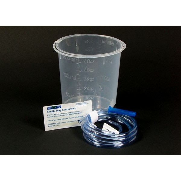 Irigator profesional pentru clisma, Plastic, 1.5 l - eMAG.ro