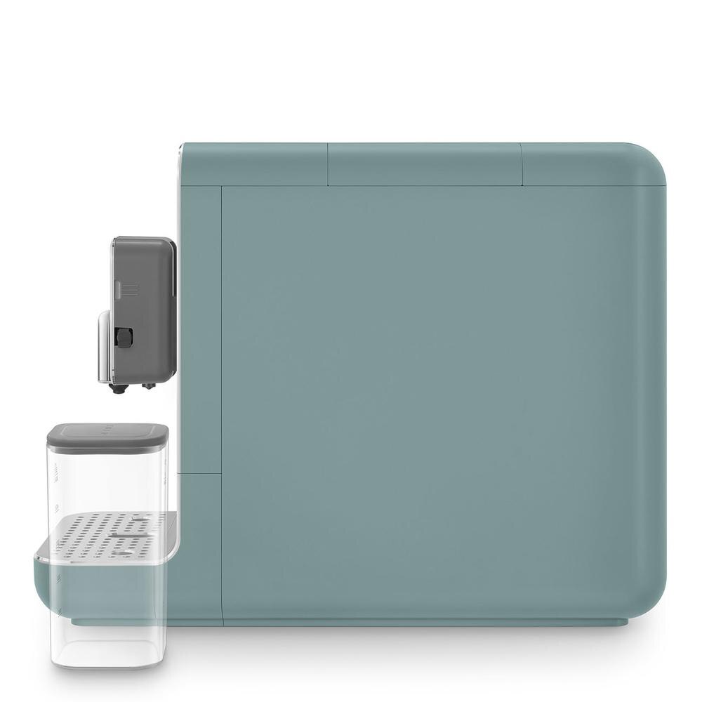 Espressor automat Smeg BCC13EGMEU cu sistem de lapte, retro, 19 bar ...