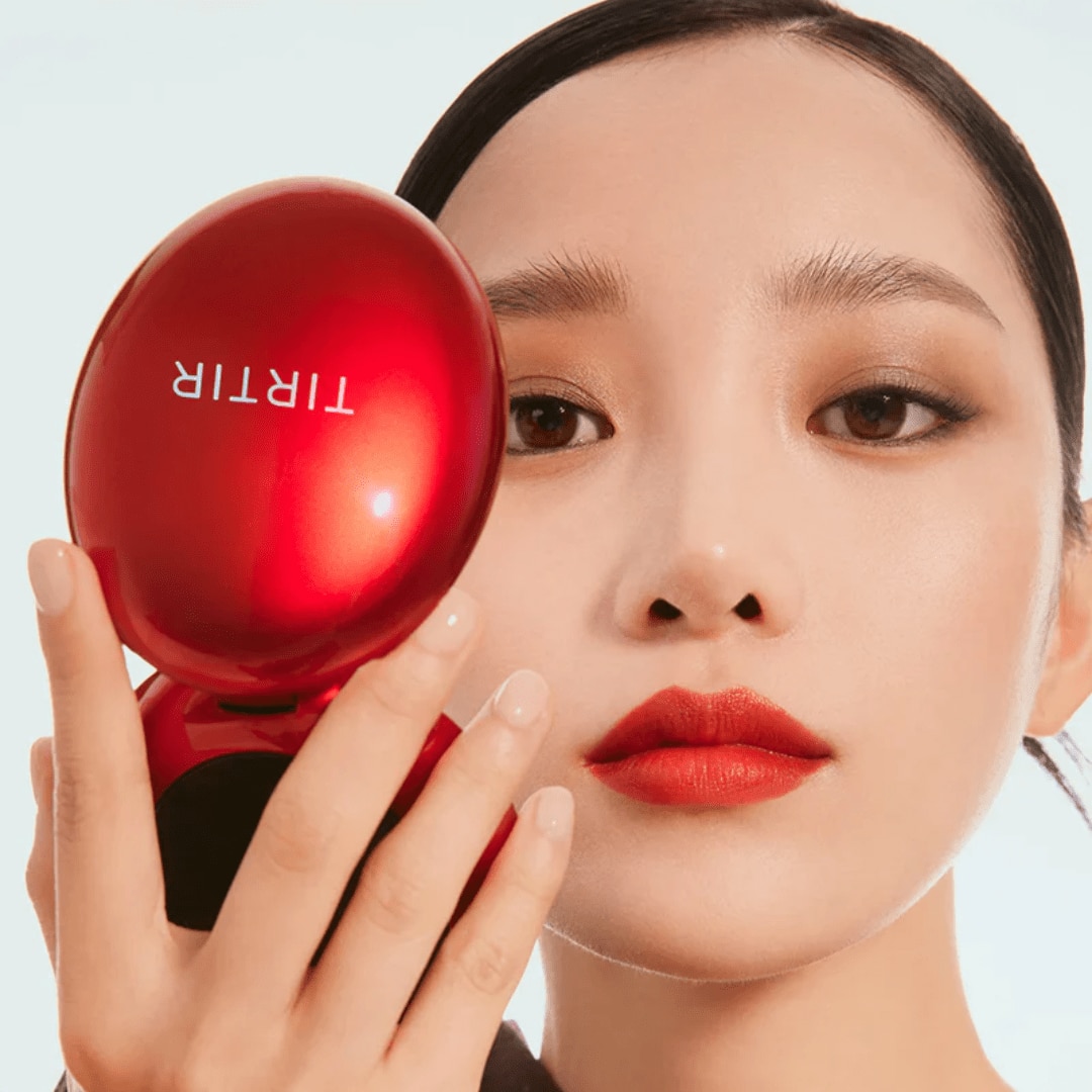 Mini Fond de ten, Tirtir, Mini Mask Fit Red Cushion 23N Sand, 4.5 g ...