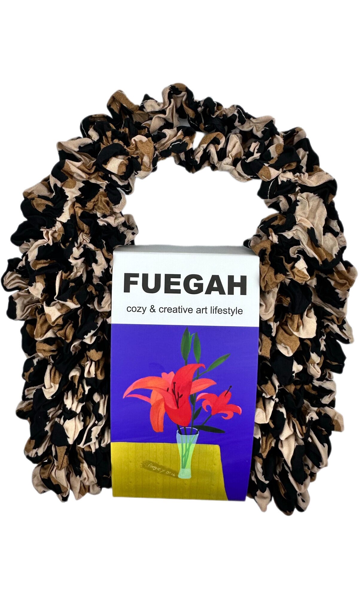 Geanta plisata, Seria de picturi celebre in lume, De la beton la seria ...