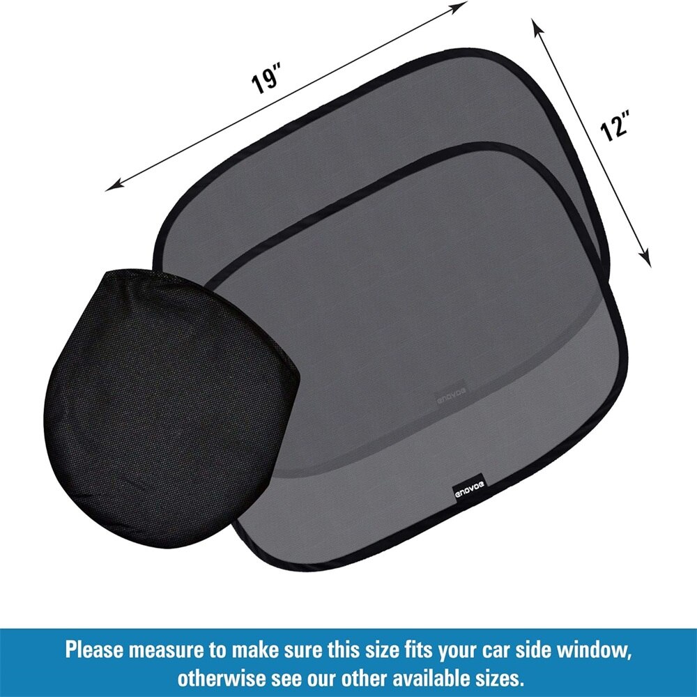 Parasolare auto Xuigort, protectie UV, set 2 bucati, 19x12 inch - eMAG.ro