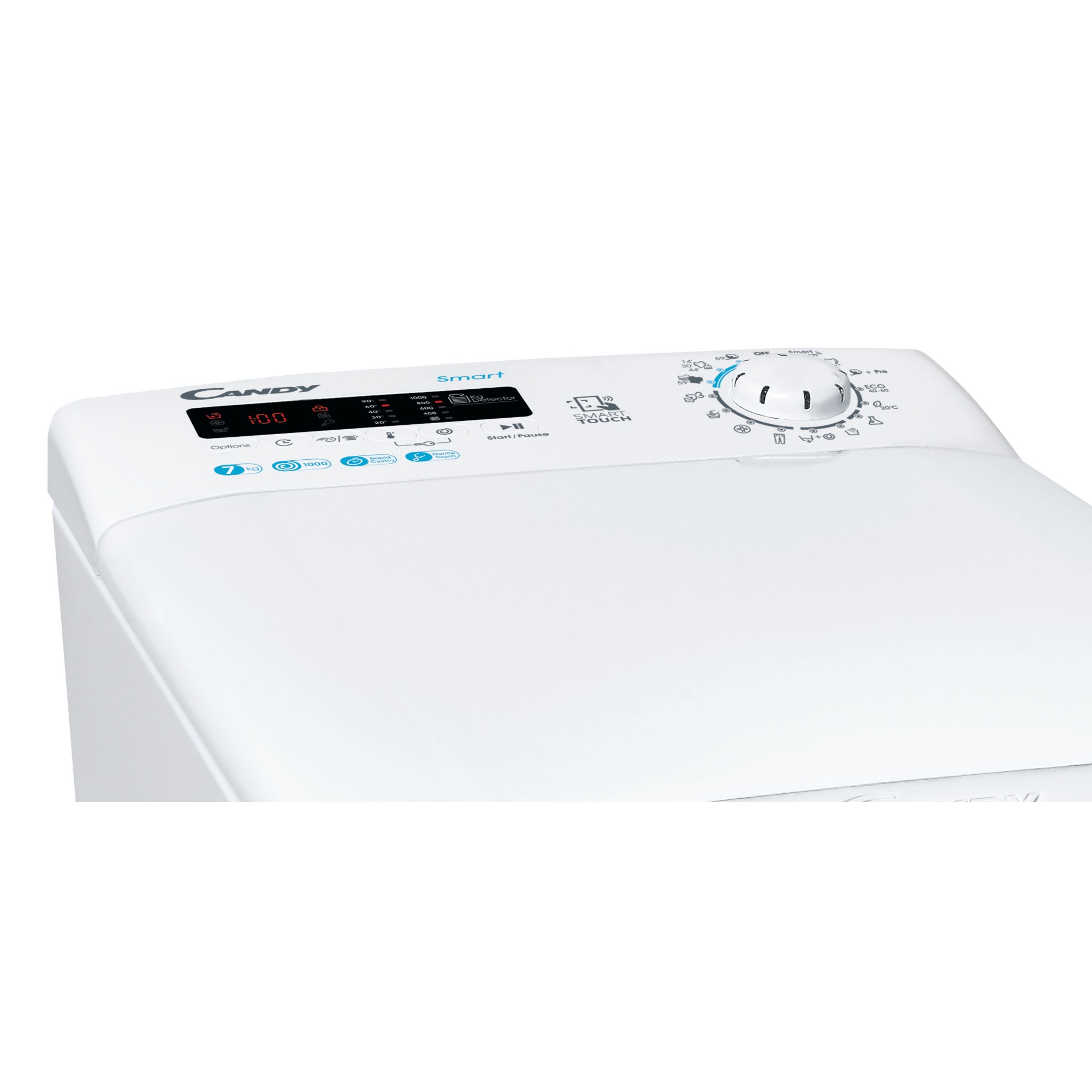 Candy CSTG 072DET/1-S felültöltős mosógép (7 kg, 1000 fordulat) - eMAG.hu