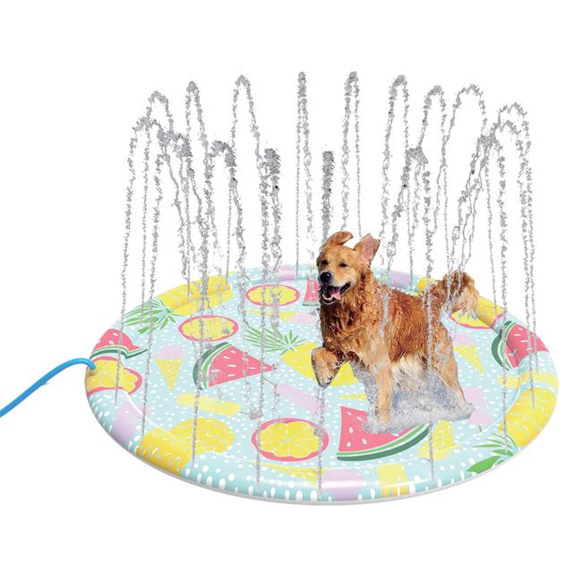 Saltea Racoritoare, cu Jeturi de Apa, pentru Animale de Companie, Ø90cm ...