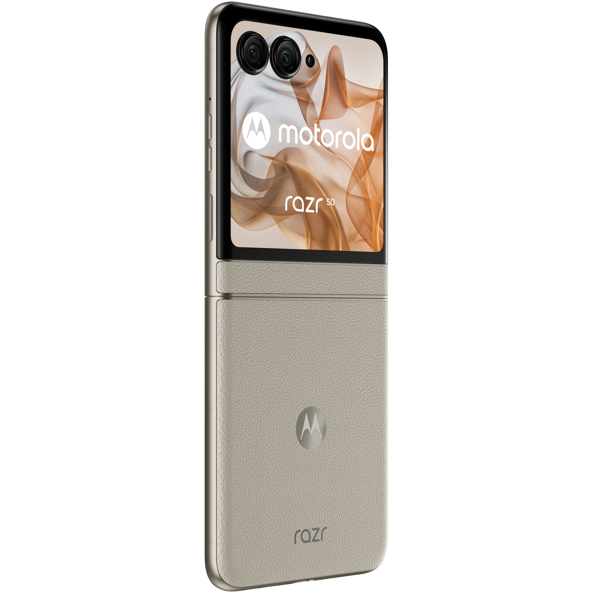 Смартфон Motorola Razr 50, Dual SIM, 8GB RAM, 256GB, 5G, Beach Sand ...