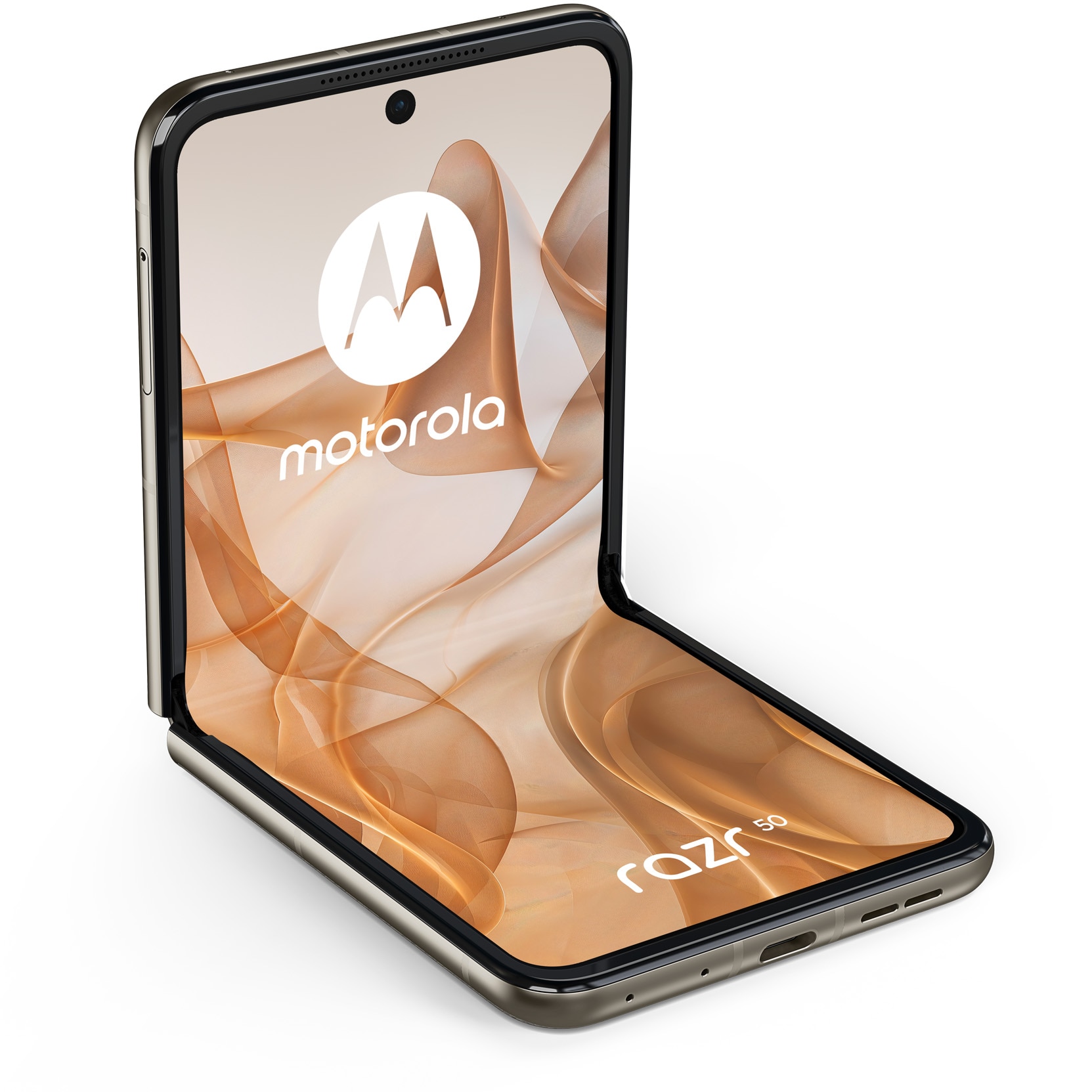 Telefon mobil Motorola Razr 50, Dual SIM, 8GB RAM, 256GB, 5G, Beach ...