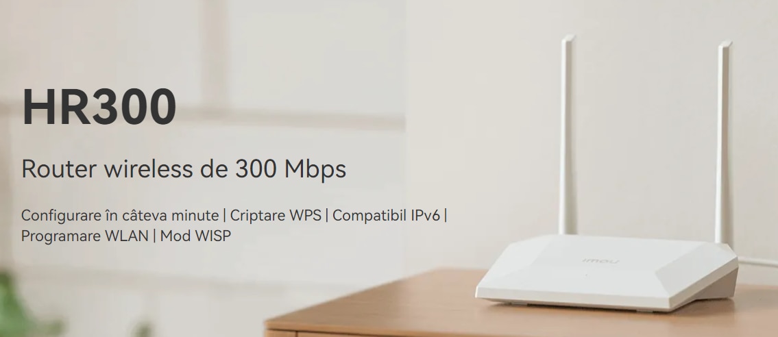 Router Wireless Imou HR300, N300 - eMAG.ro