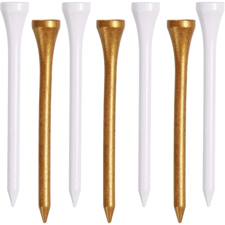 Set 70 Tee-uri Golf QttvbTna, Lemn Durabil - eMAG.ro