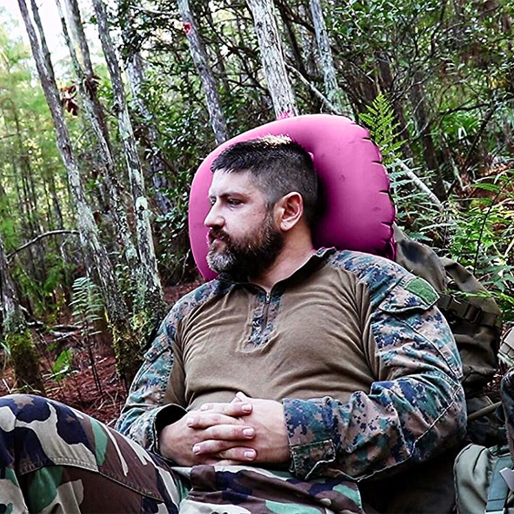 Set 2 perne umflate, AMRINUGL, set 2 bucati, roz, dimensiuni 20.47x12 ...