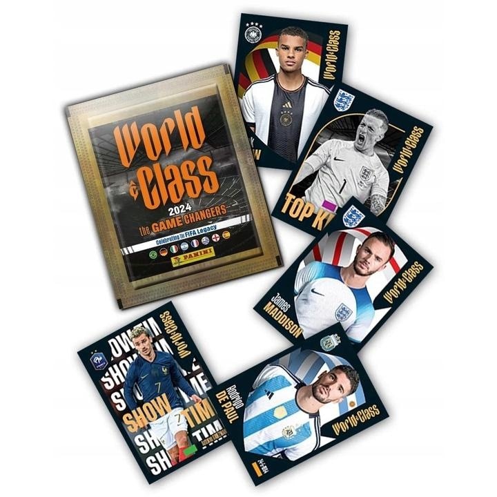 Комплект от 6 карти, Panini, Fifa Worldl Class 2024, Албум, Хартия ...