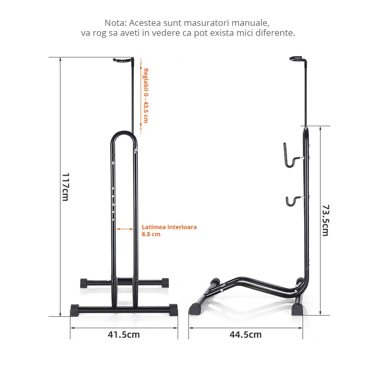 Suport depozitare si reparare bicicleta, multifunctional 3 in 1, West ...