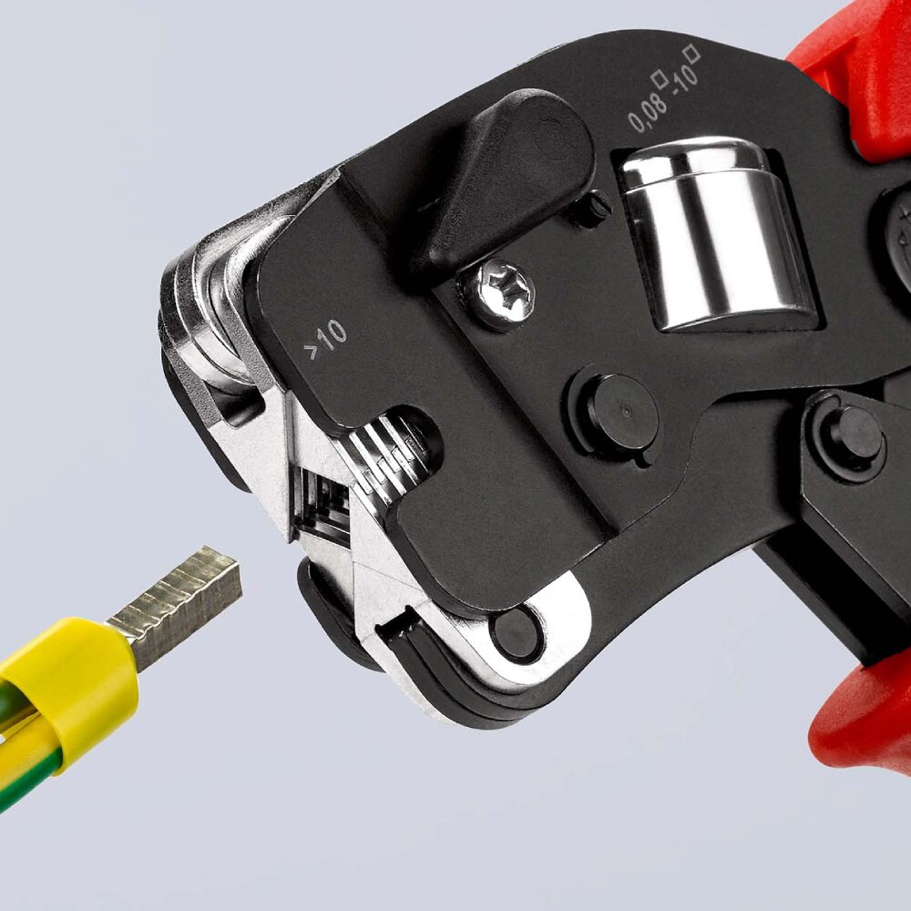 Trusa sertizare Knipex cu cutie de depozitare 1250 ferule si 2 clesti ...