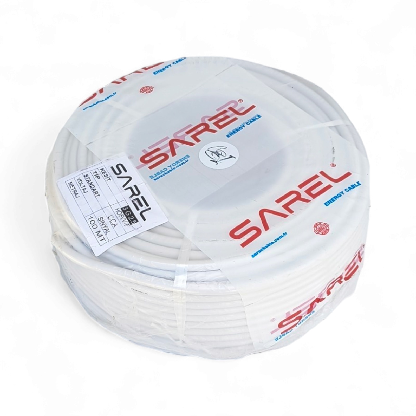 PROFI електрически кабел осветен MYYM 3x1.5 Бял - CCA / (H05VV-F ...