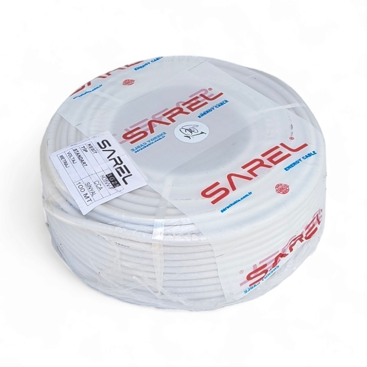 PROFI elektromos kábel világít MYYM 3x1,5 fehér - CCA / (H05VV-F) Feszültség 300/500V - COBI ...