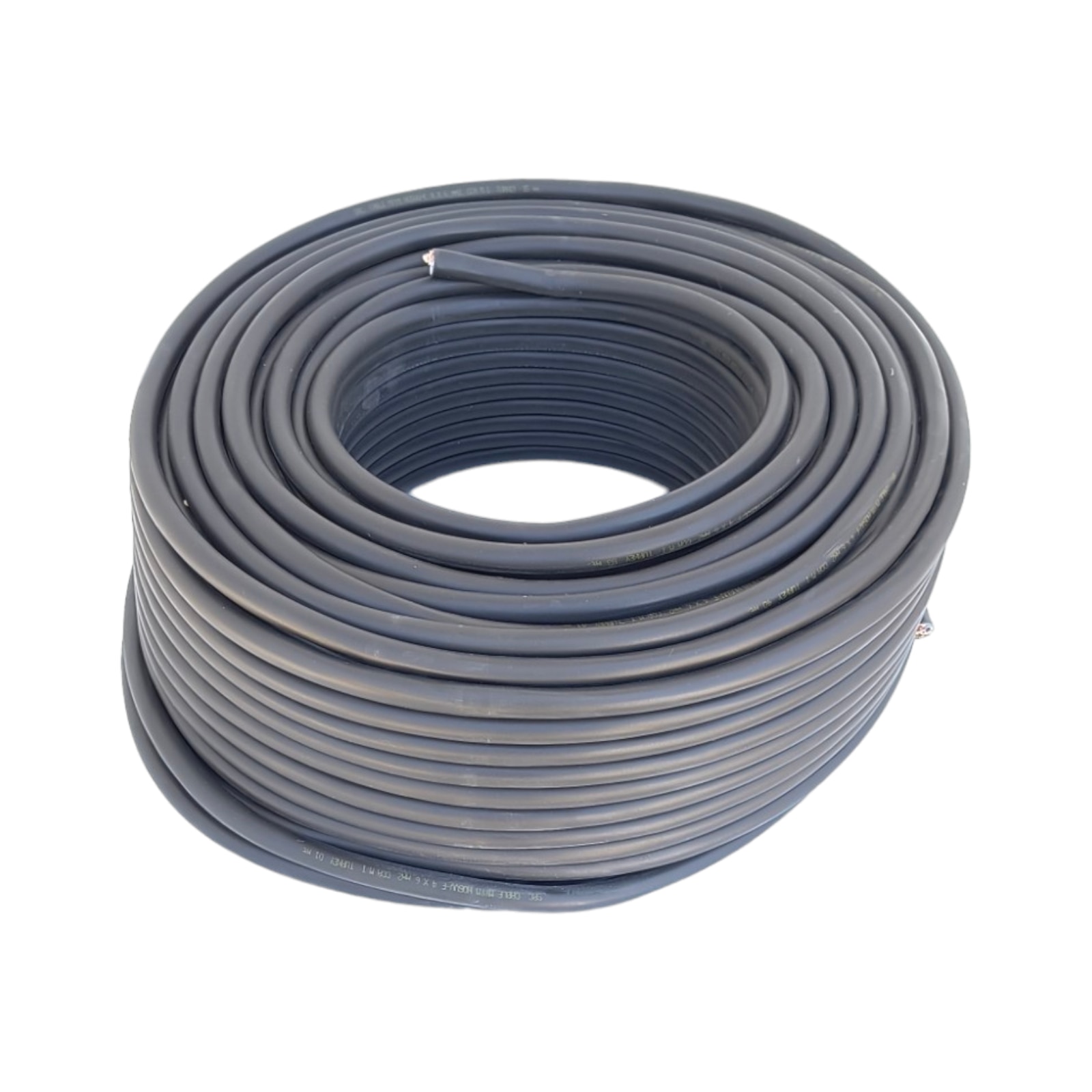 Rugalmas elektromos kábel 5x4mm - MYYM - HO5VV-F, fekete, 100m - eMAG.hu