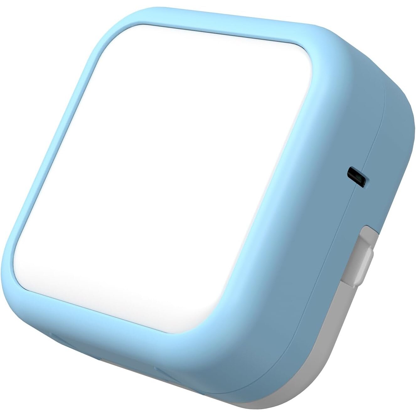 Imprimanta termica, portabila, Bluetooth, 200x200 DPI, alb|albastru ...