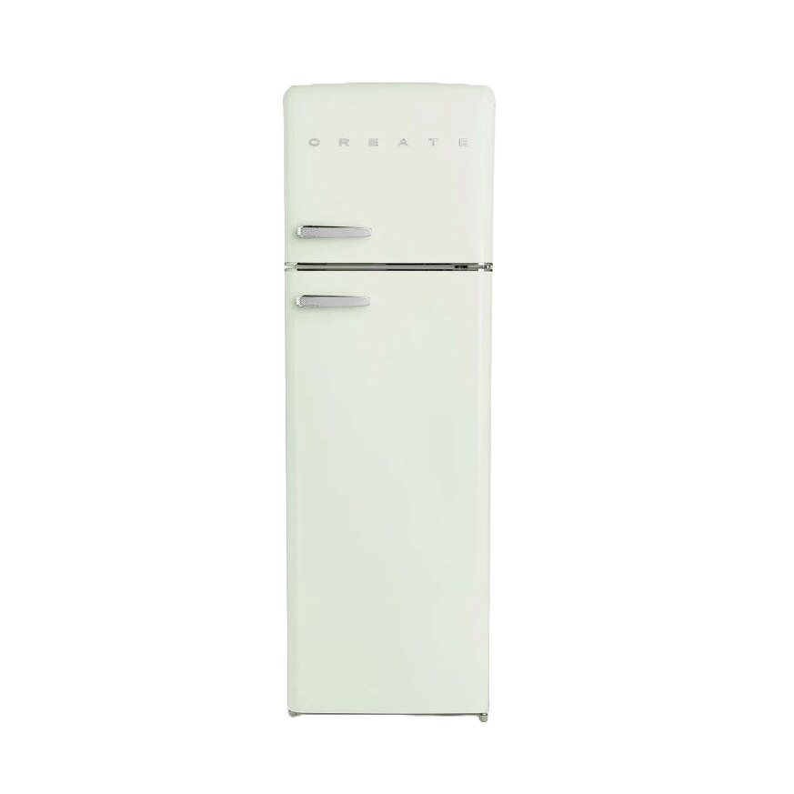 Frigider Retro CREATE, capacitate 246 litri, H 166.5 cm, congelator 52 ...